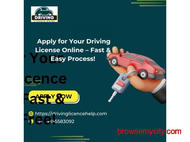 : Apply for Your Driving License Online Fast & Easy Process - 371283